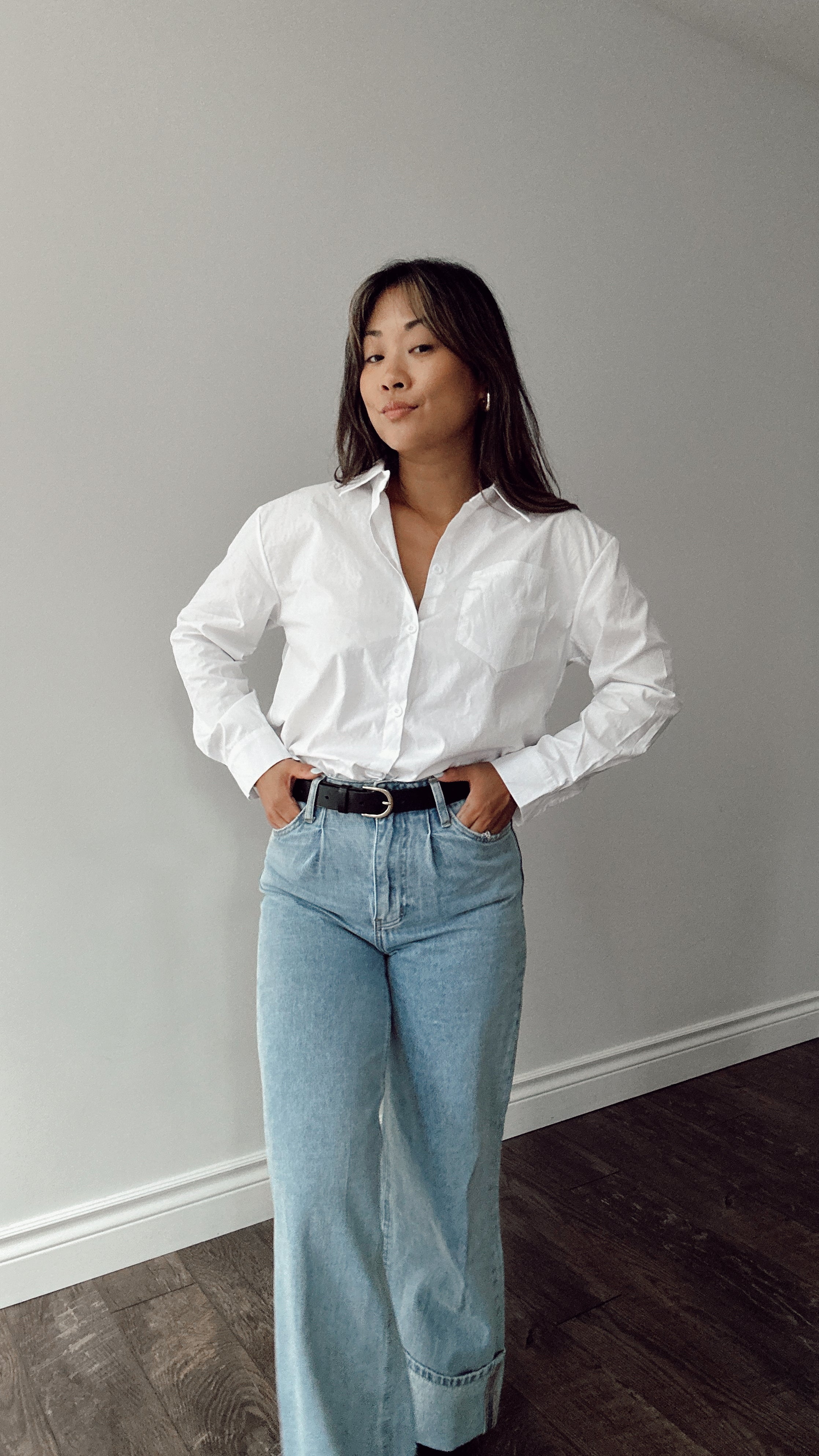 the white button down top – LACE & CHARM